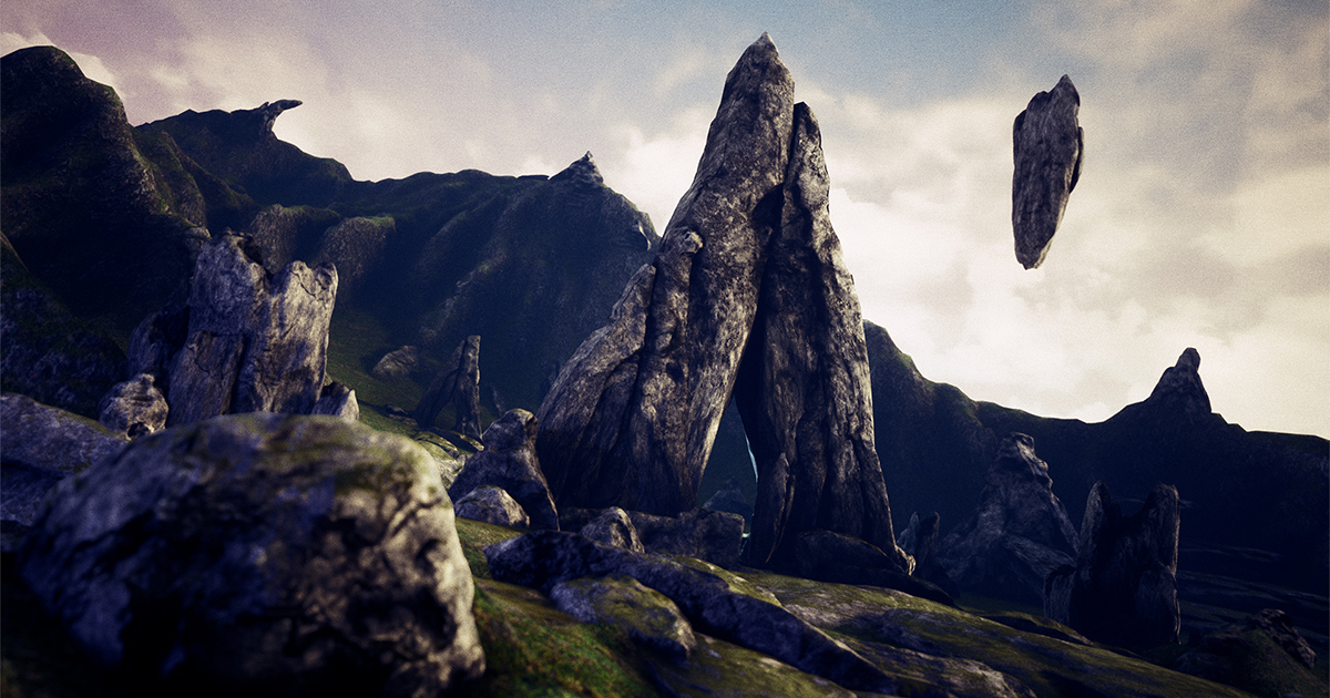 Rocks & Cliffs / 35+ variations | 3D Landscapes | Unity Asset Store