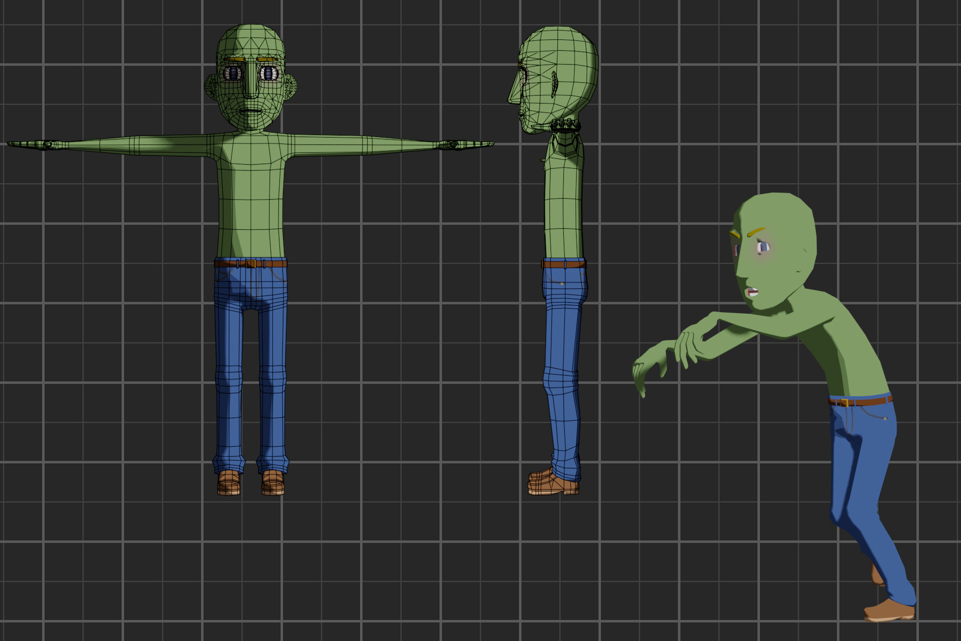 3D Zombie for Adventure | 3D Characters | Unity Asset Store