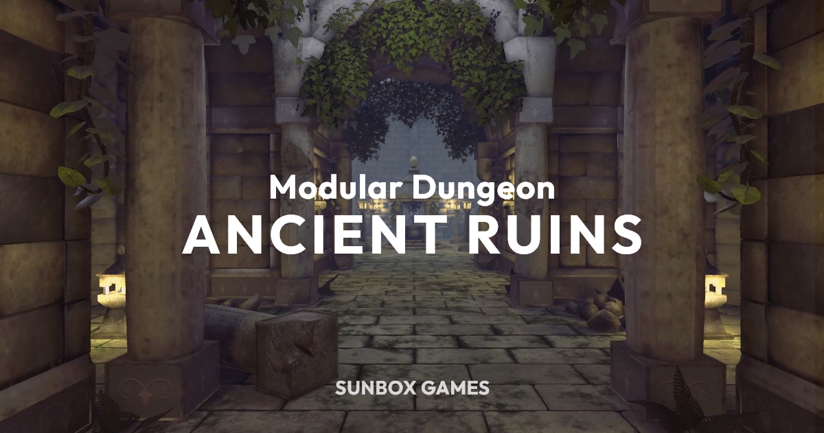 Modular Dungeon: Ancient Ruins | 3D Dungeons | Unity Asset Store