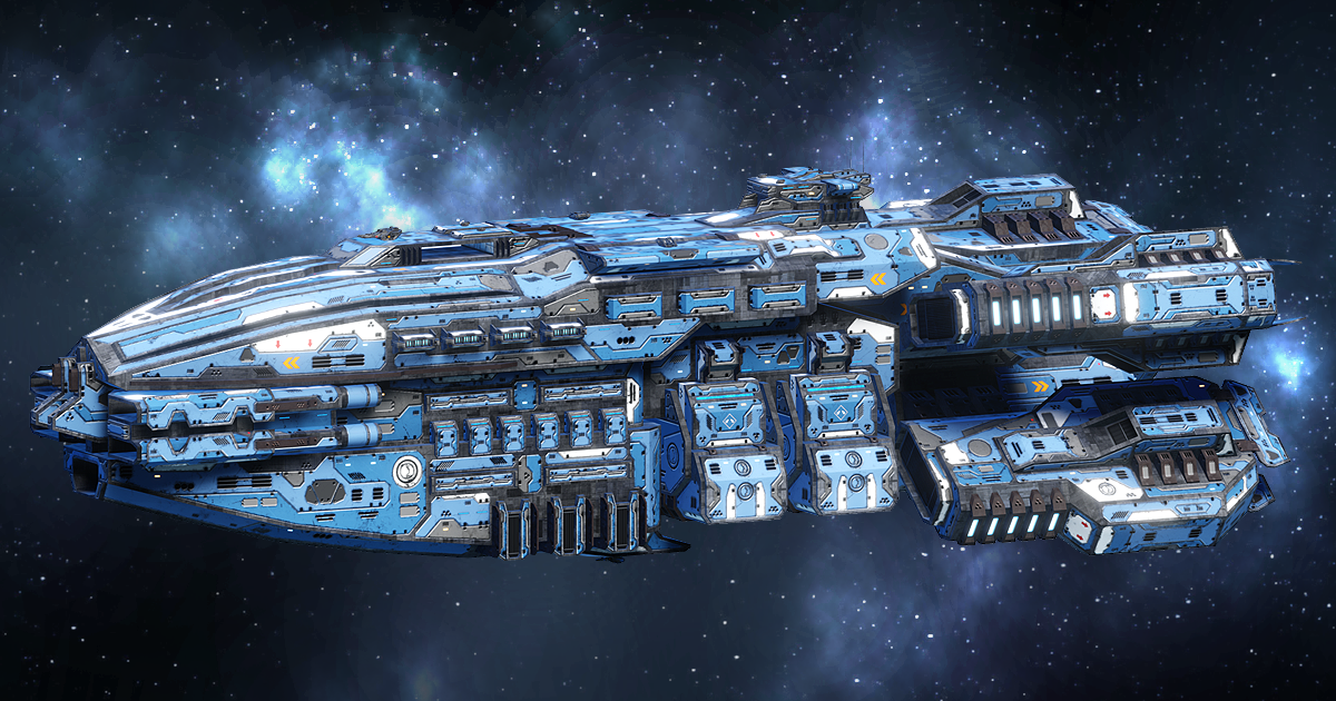 Spaceship Tempest Carrier | 3D 宇宙飞船 | Unity Asset Store