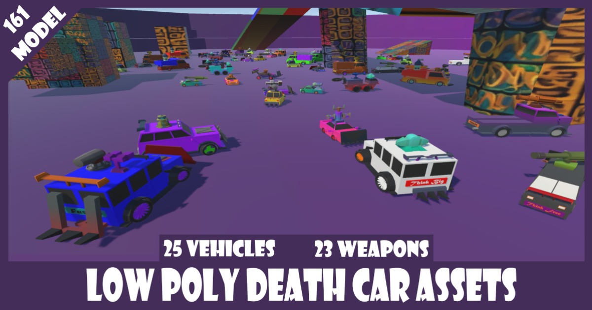 Death Car Assets | 3D Props | Unity Asset Store