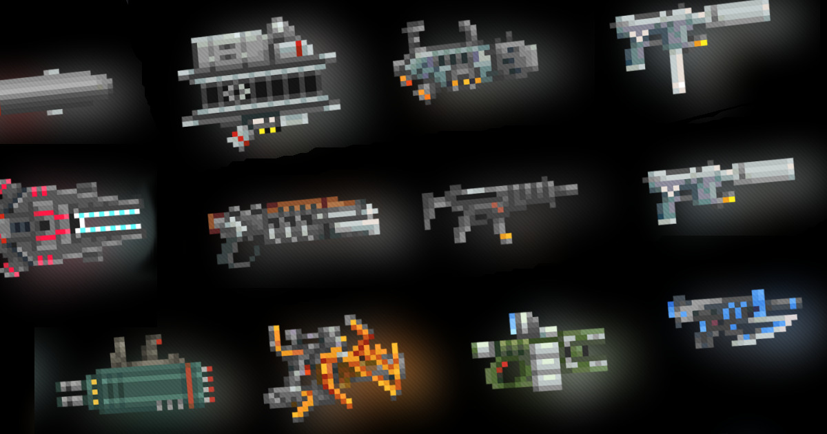 OMA Pixel - Secondary Weapons | 2D | Unity Asset Store