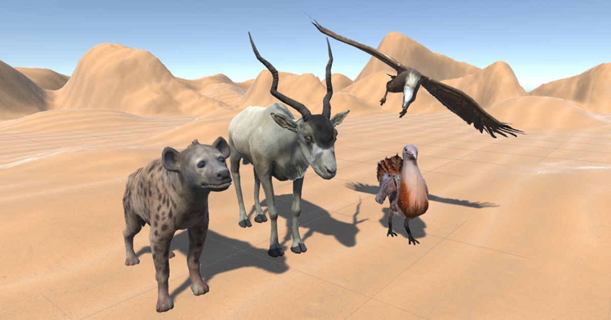 African animals - pack | 3D Animals | Unity Asset Store