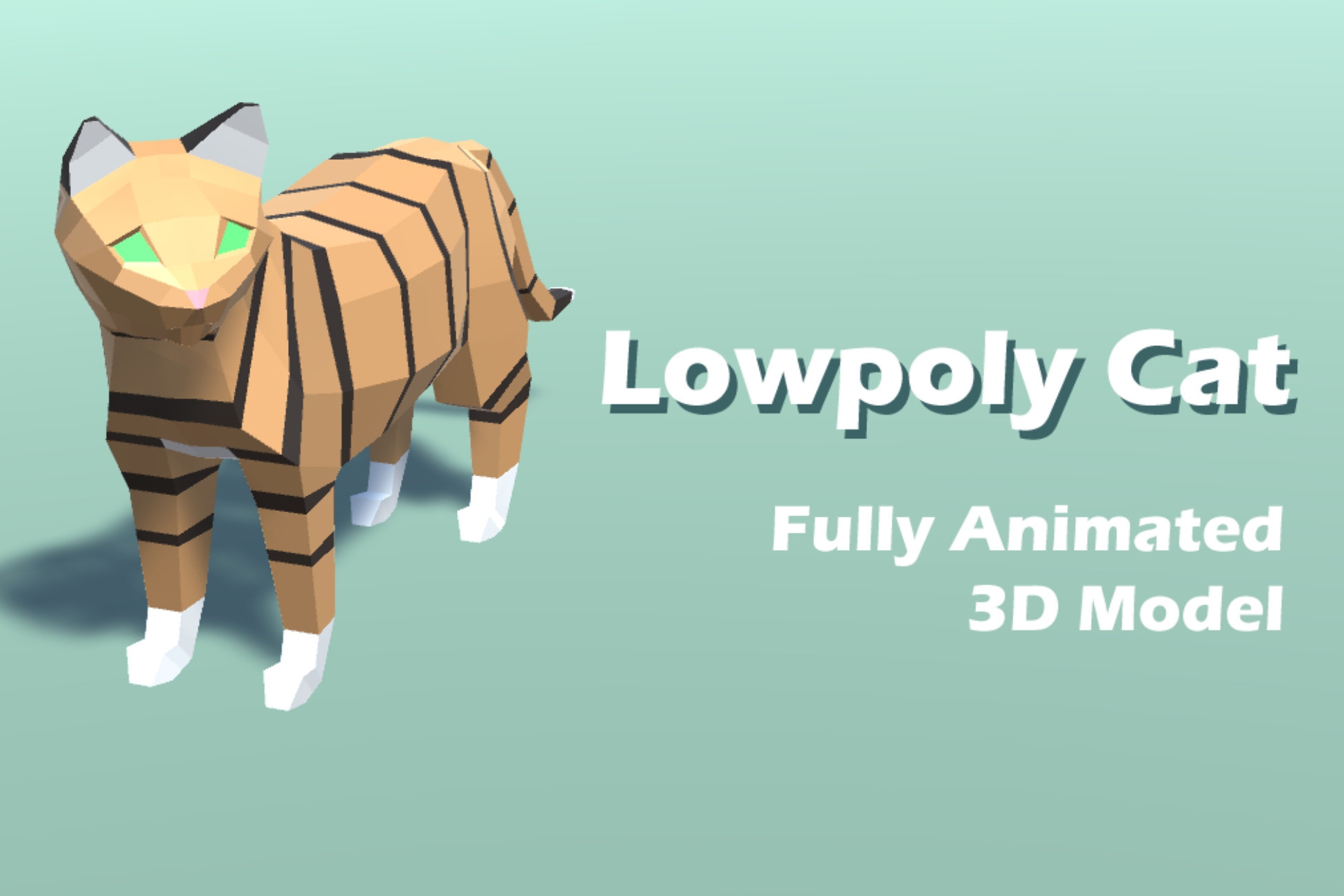 Lowpoly Cat | Characters | Unity Asset Store