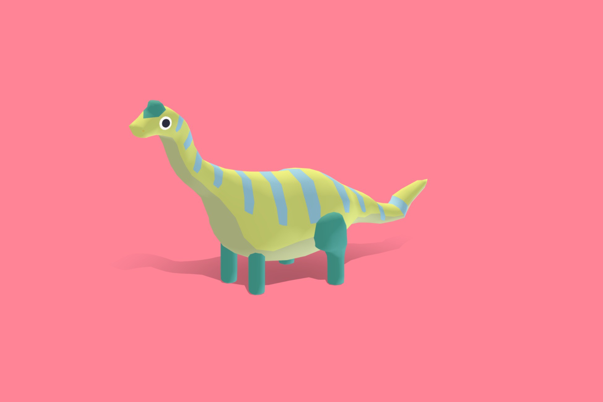 Brachiosaurus - Quirky Series | 3D Animals | Unity Asset Store