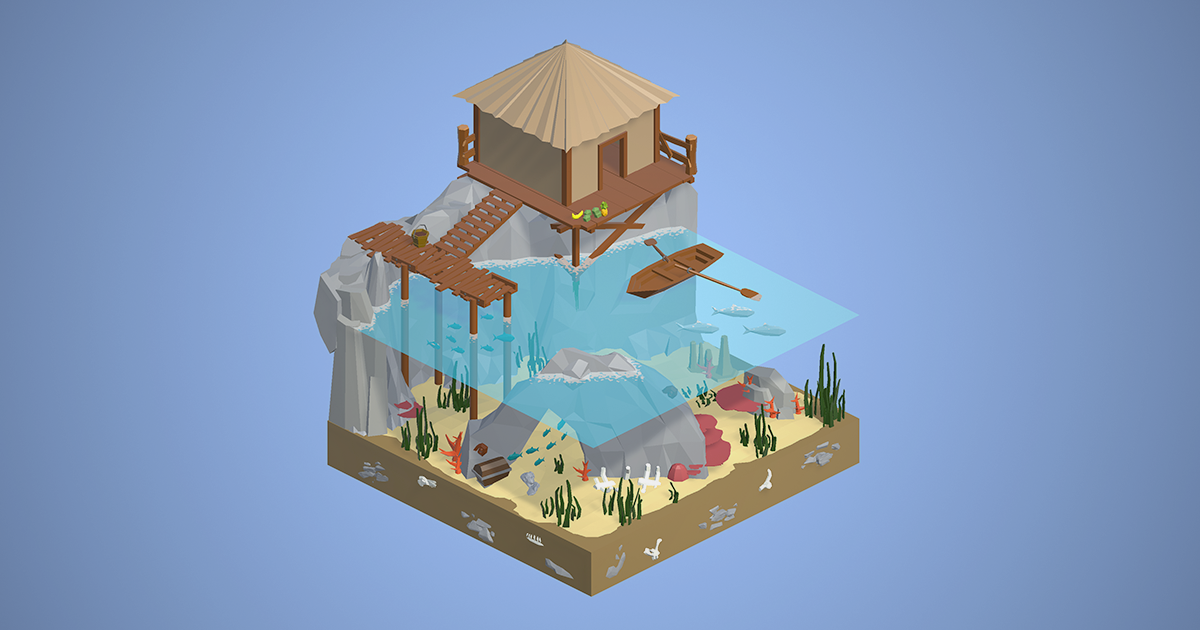 Low Poly Ocean Pack - Polyworks | 3D 环境 | Unity Asset Store