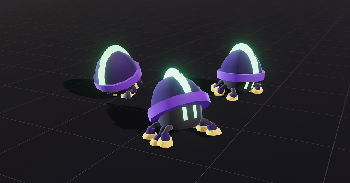 Shell Robot Cute Series | 3D Robots | Unity Asset Store