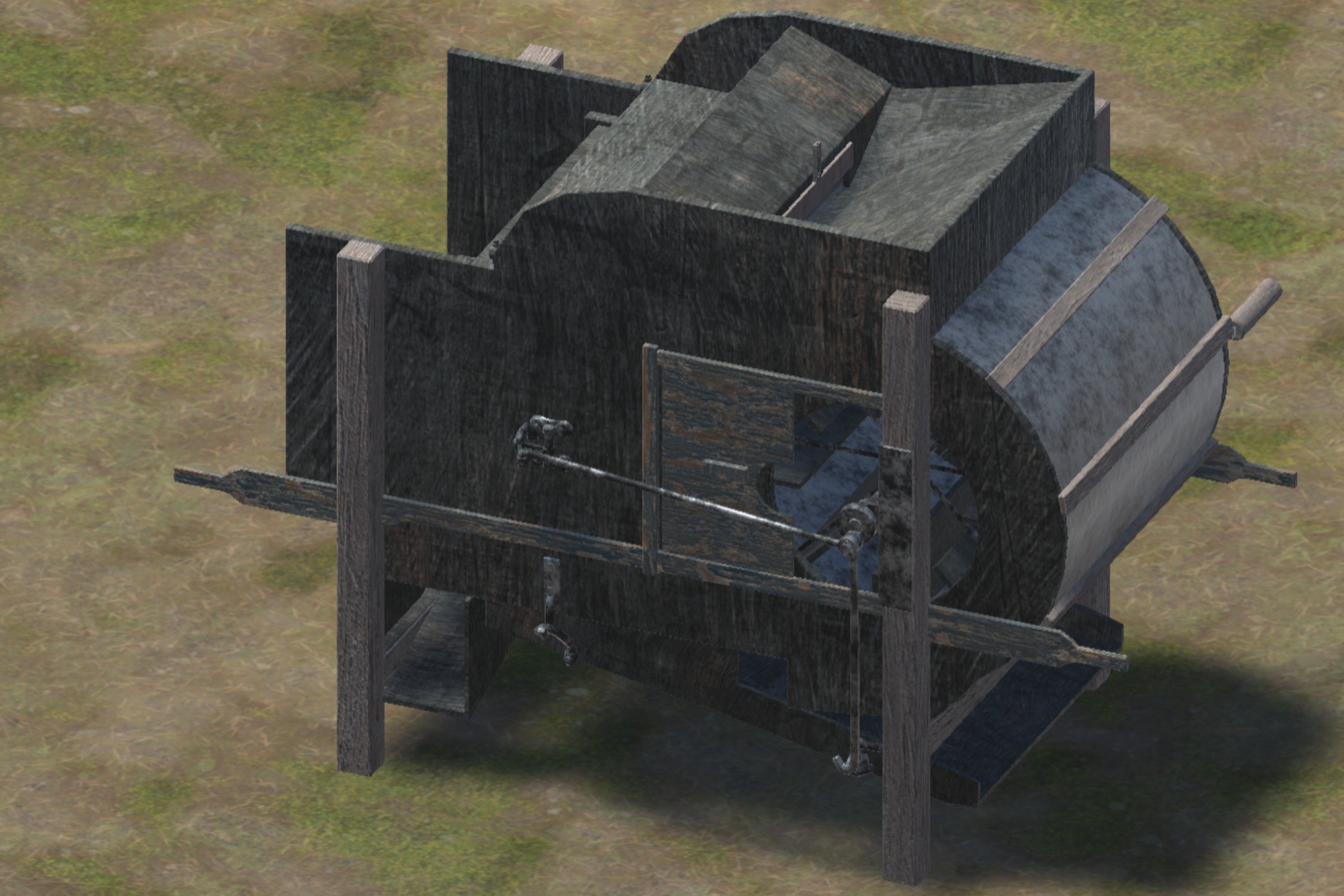 3D Farm Prop - Grain Mill Animated (Seed Cleaner) | 3D Tools | Unity ...