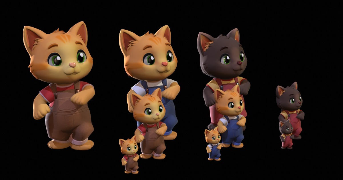 Cat2Pack3 | Characters | Unity Asset Store