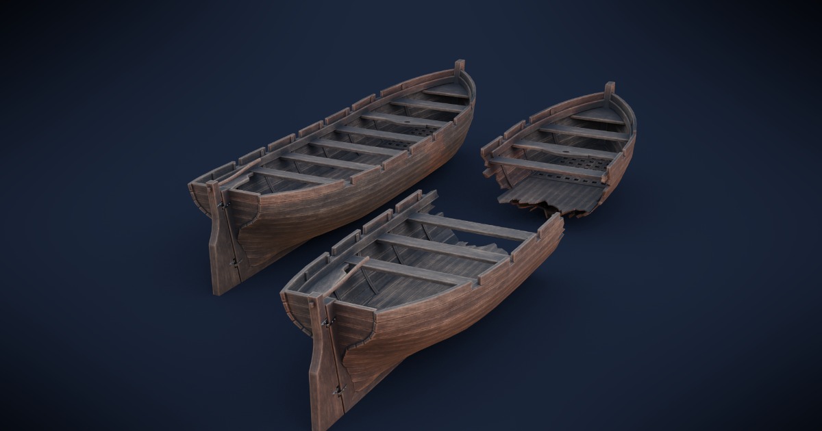 Ship's boat | 3D Sea | Unity Asset Store