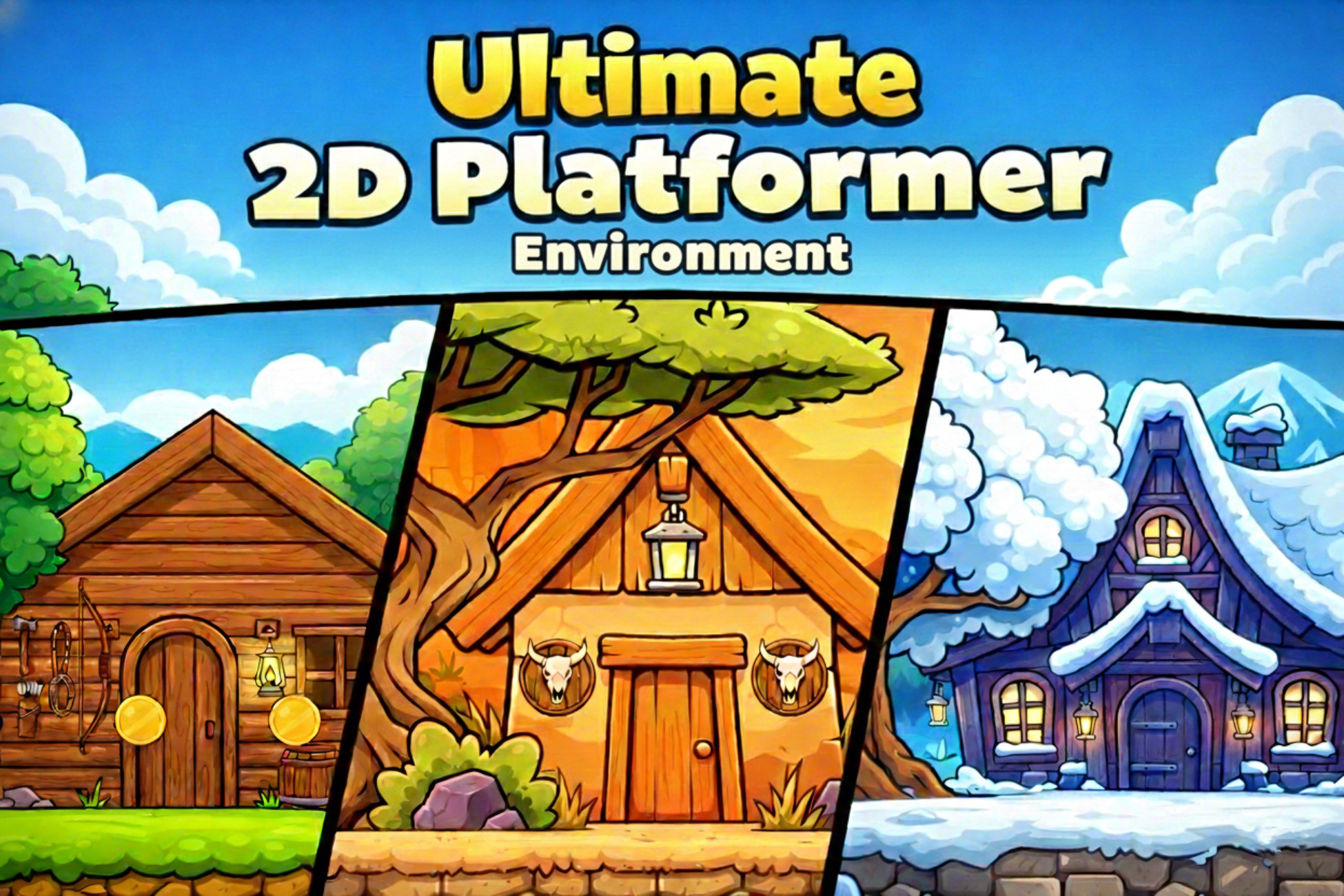 Ultimate 2D Platformer Environment | 2D Environments | Unity Asset Store