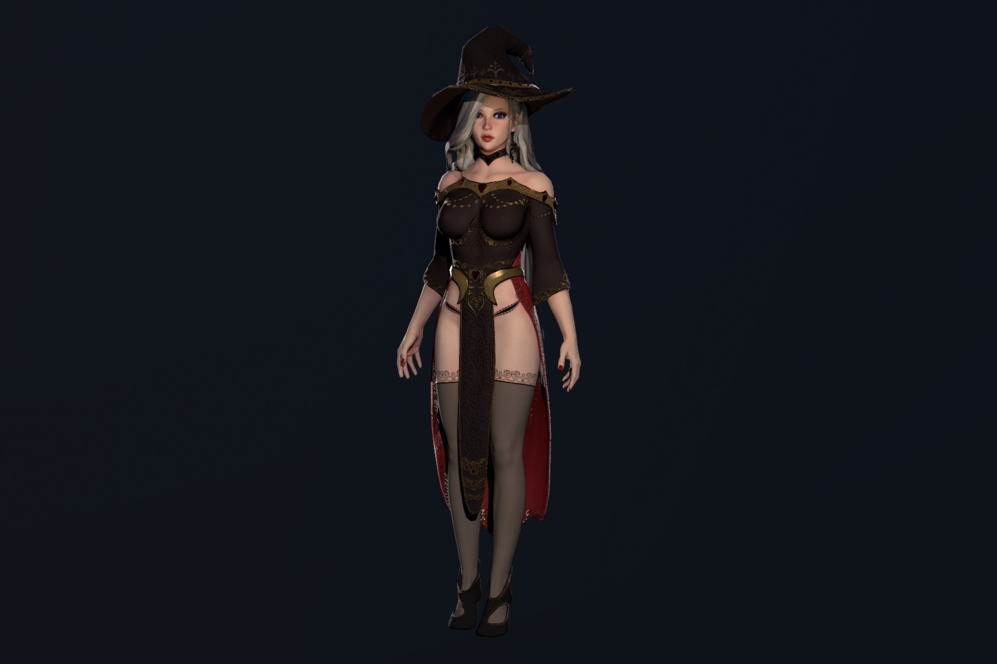 Witch Wizard Girl (URP) | Characters | Unity Asset Store