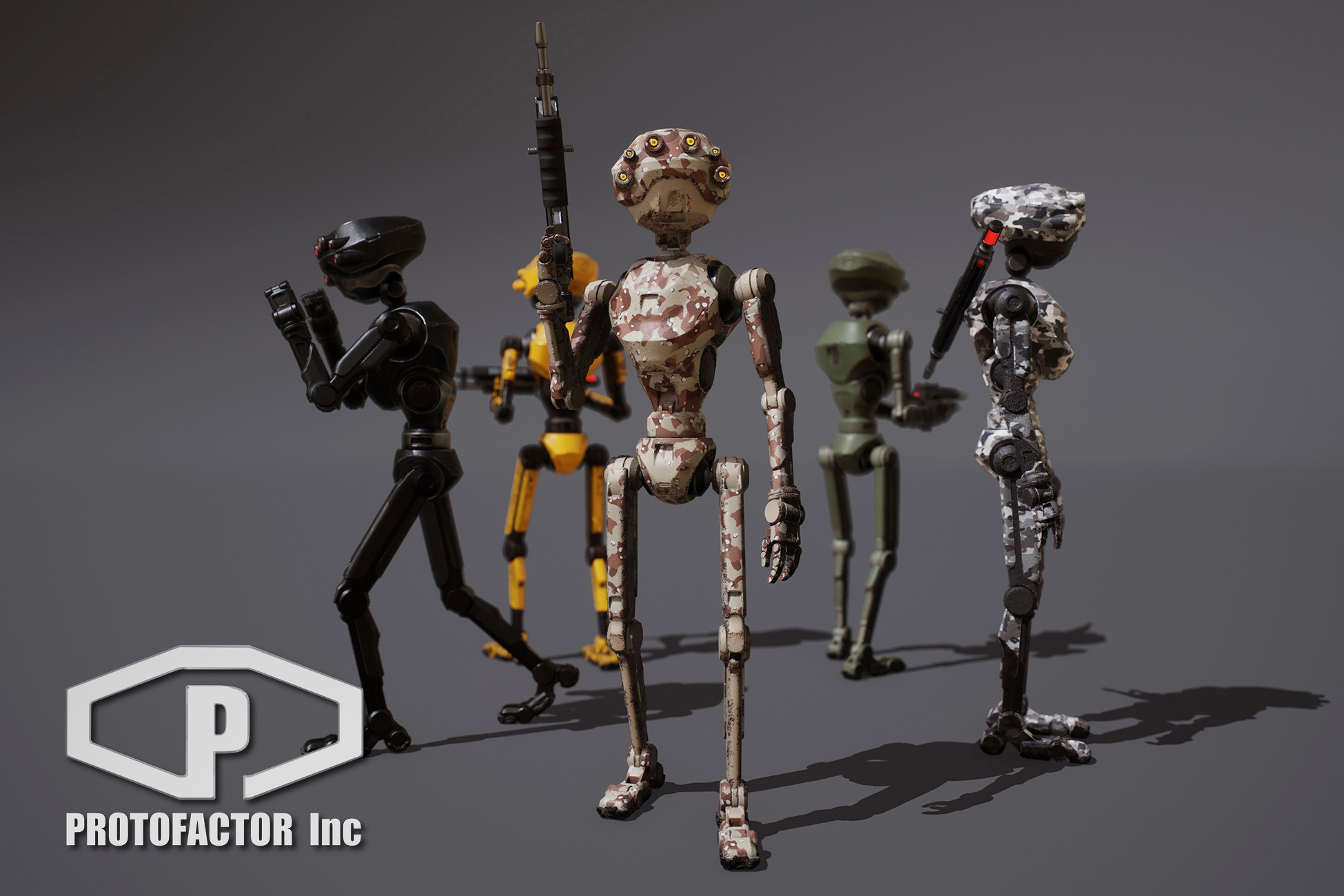 SCI FI: DROID-OII | 3D Robots | Unity Asset Store