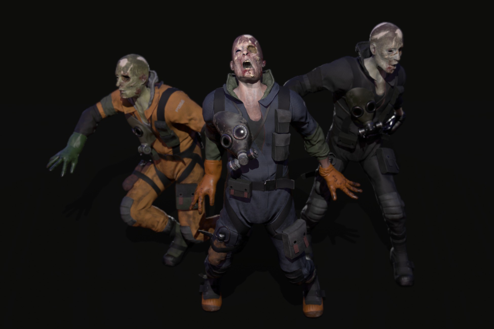 Sci-fi Zombie 01 | Characters | Unity Asset Store