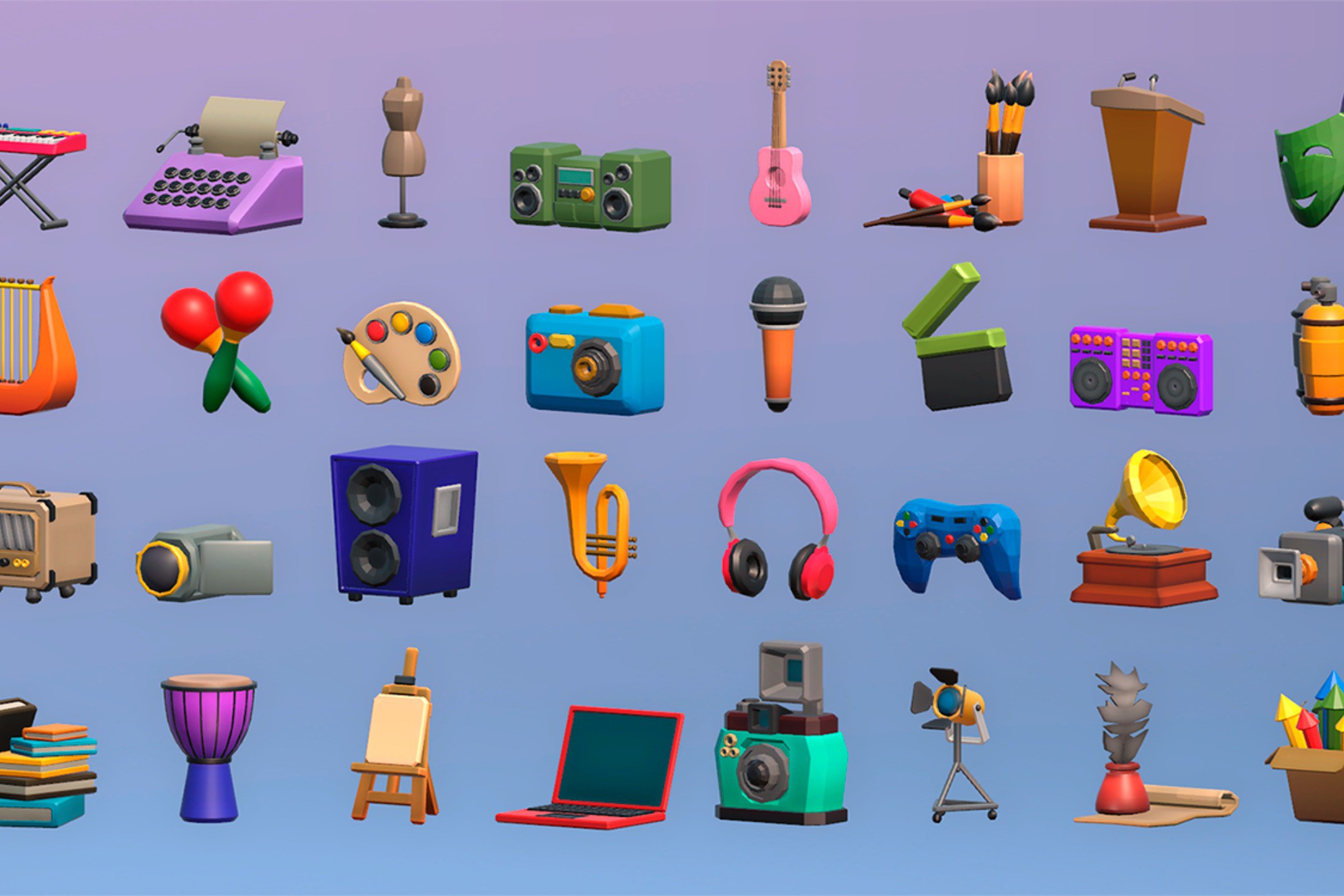 3D Prop Art | 3D Props | Unity Asset Store