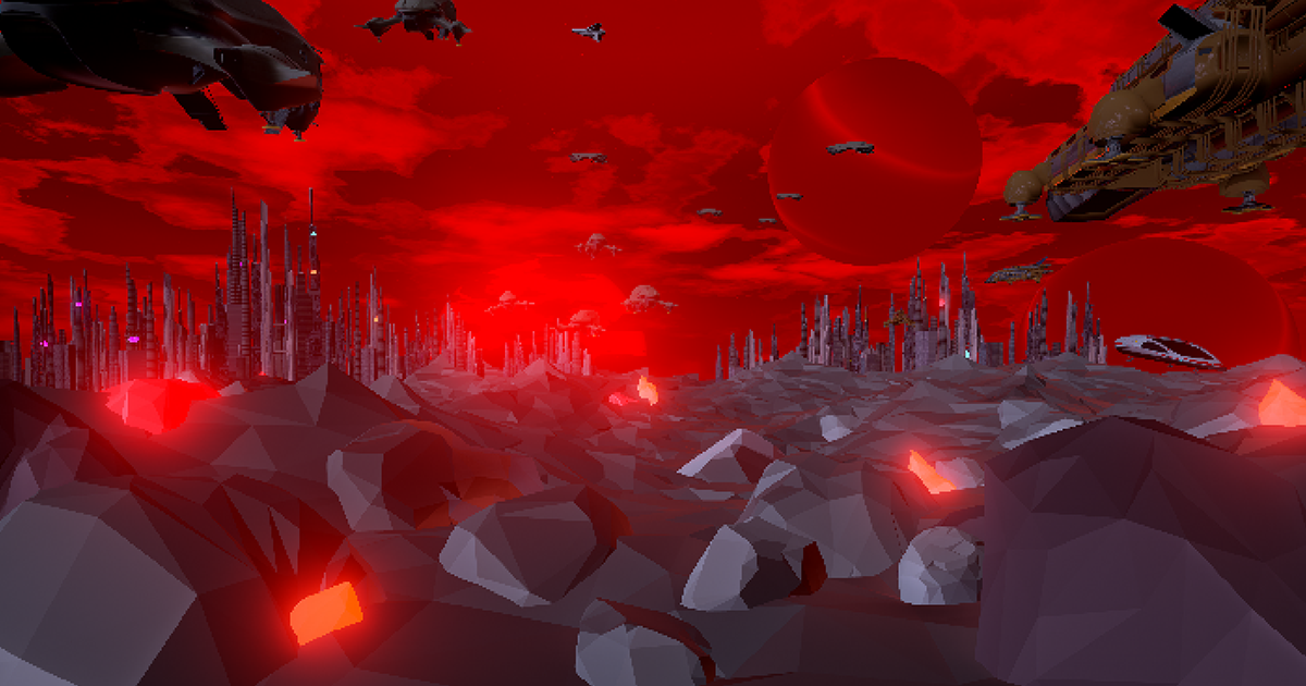 Low Poly Planet Environment | 3D Sci-Fi | Unity Asset Store