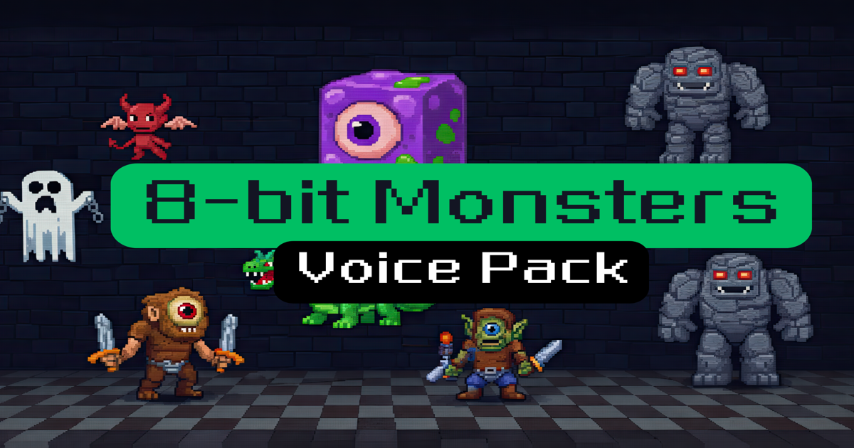 8-bit Monsters | Creatures Sound FX | Unity Asset Store