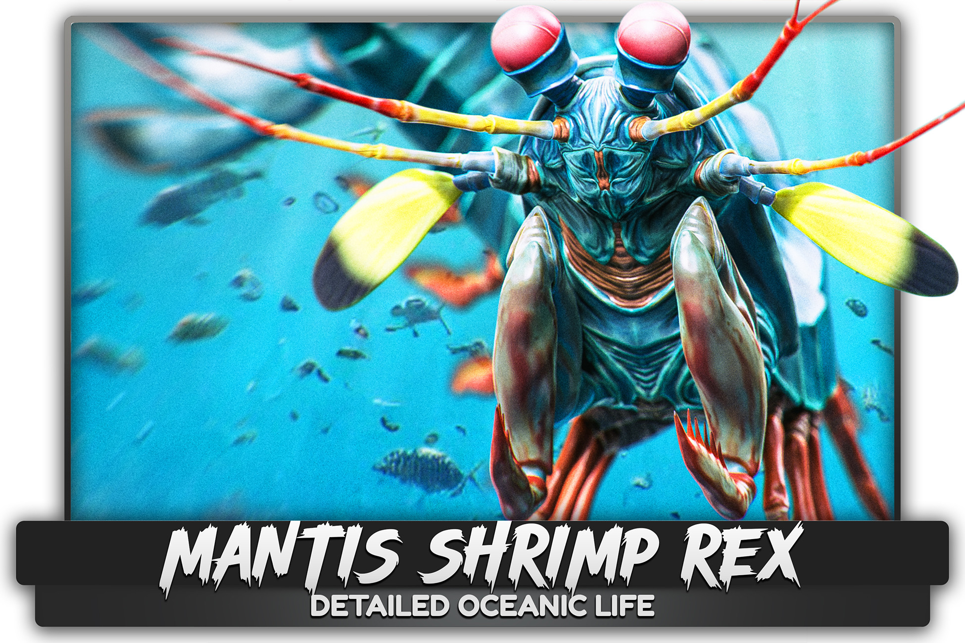 Mantis Shrimp - Rex Rainbow Peacock - #52 | Characters | Unity Asset Store
