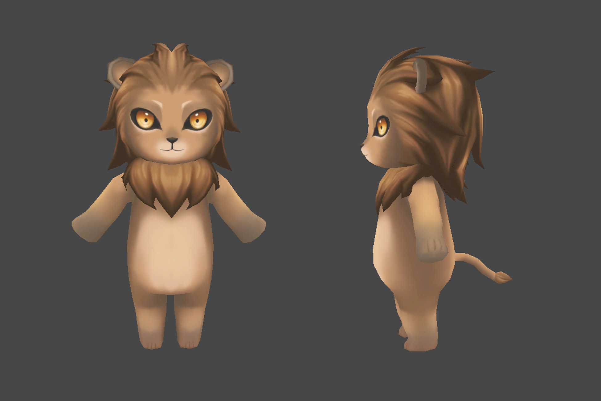 Cute-Animal_ Lion | 3D Animals | Unity Asset Store