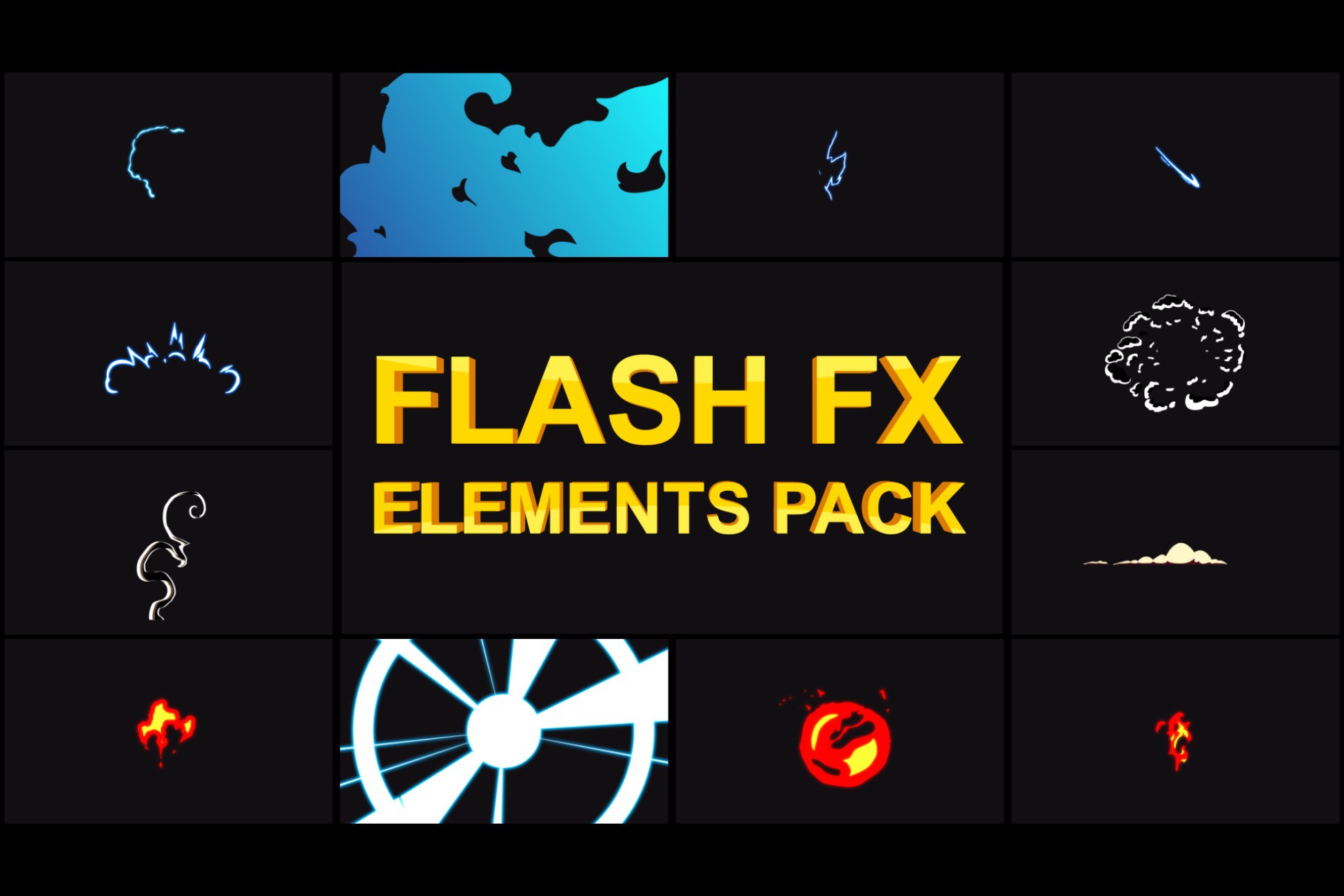 Flash FX Elements Pack 02 | VFX | Unity Asset Store