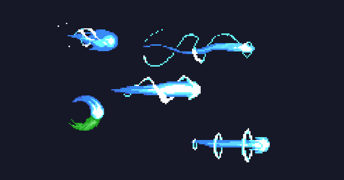 Warped Shooting Fx | 2D Abstract | Unity Asset Store