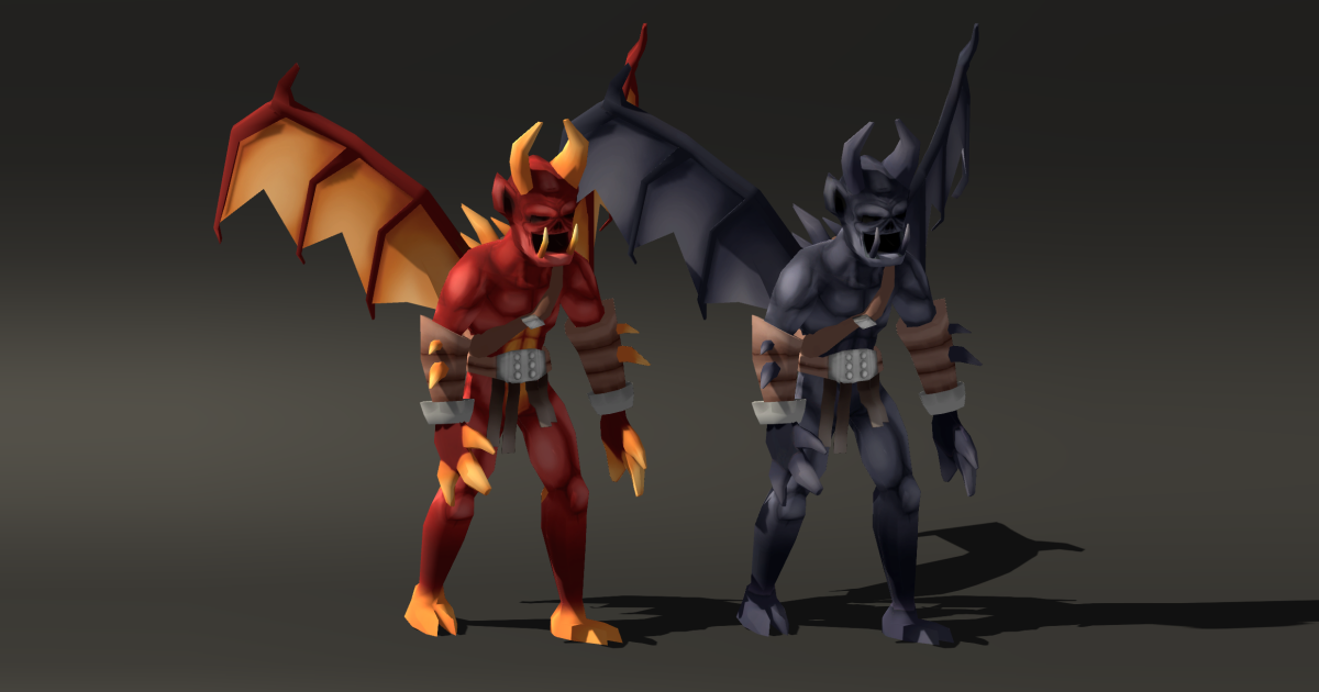 Medieval Fantasy HD - Demons | 3D Creatures | Unity Asset Store