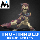 Catacomb Skeleton Two_Handed - Brave Series