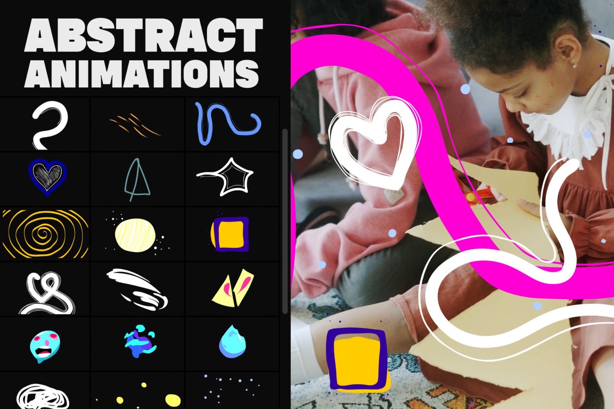 Abstract Animations Pack 03 | 2D 텍스처 및 소재 | Unity Asset Store