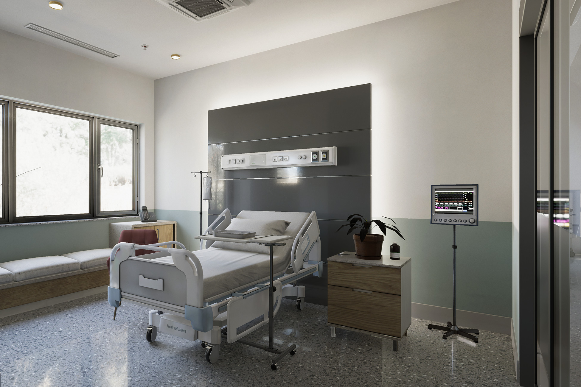 Hospital | Blue Dot Studios | 3D Urban | Unity Asset Store