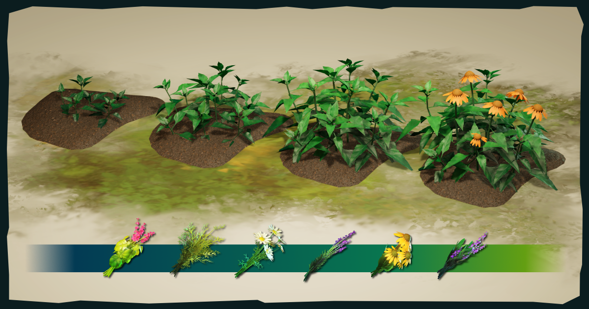 Wild Harvest: Herbs | 3D Plants | Unity Asset Store