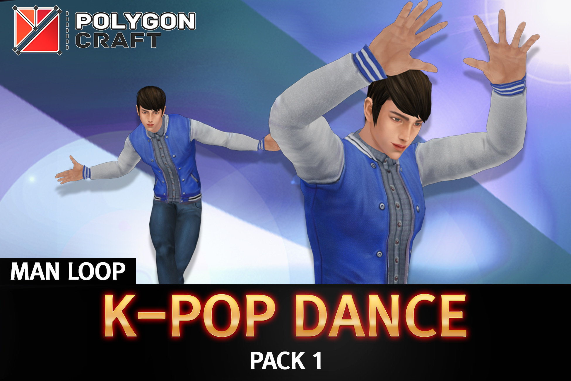 K-POP Dance Pack 1 (Man Loop) | 3D Animations | Unity Asset Store