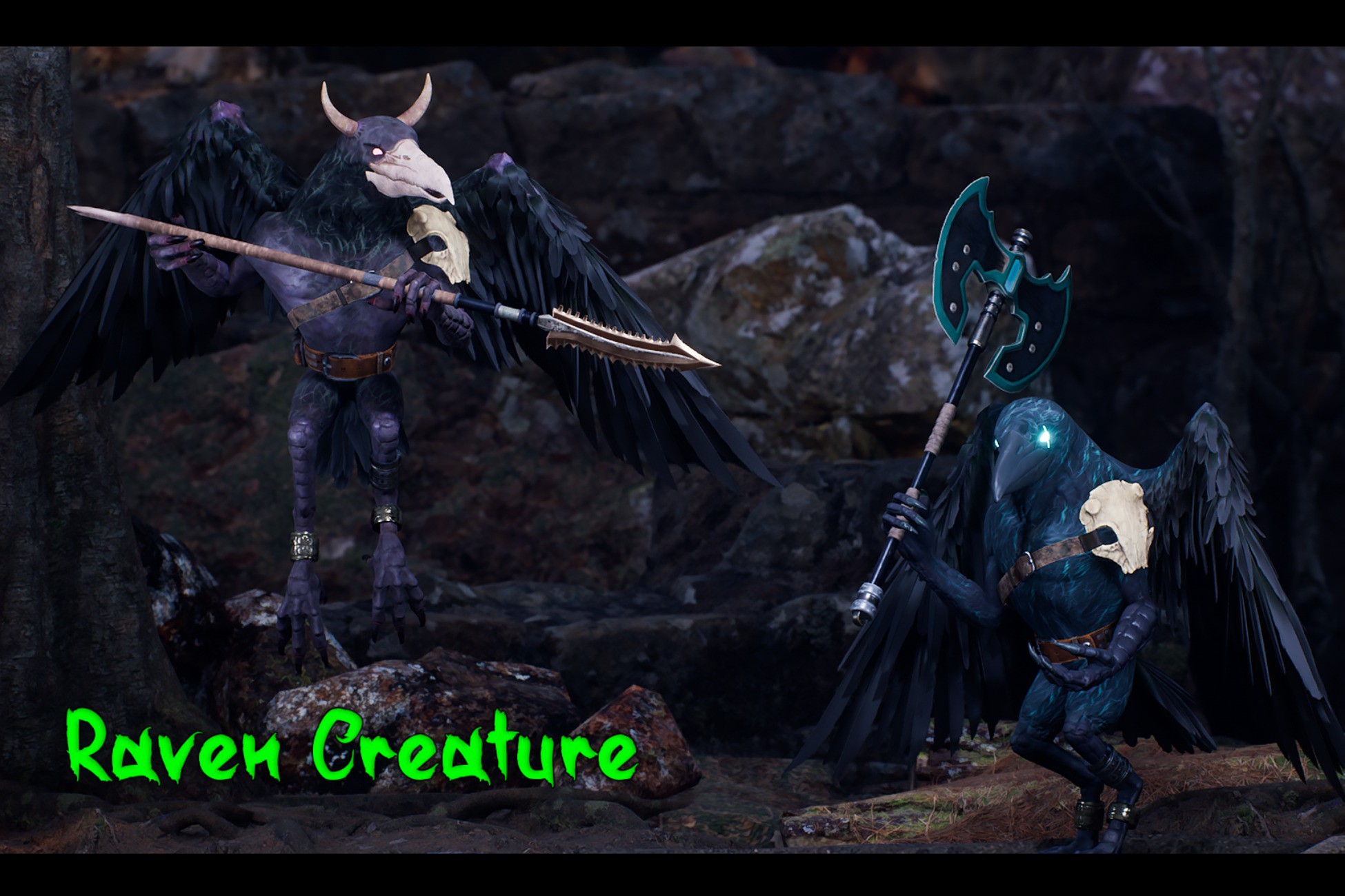 Raven_Creature | 3D Creatures | Unity Asset Store