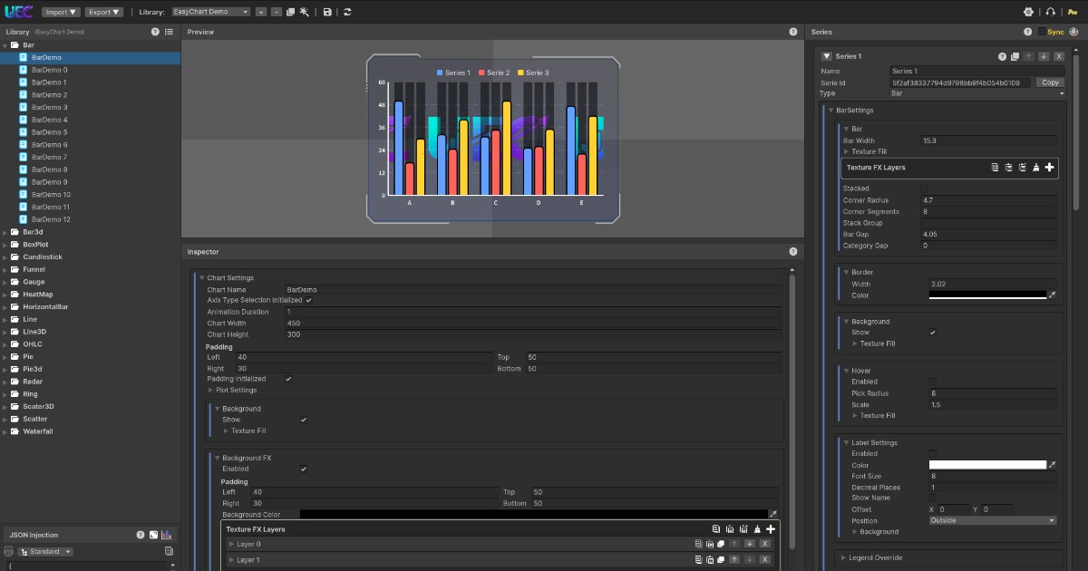 Easy Chart Pro | 2D GUI | Unity Asset Store