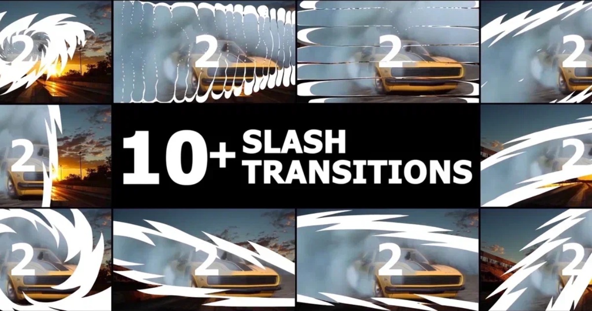 Slash Transitions | 2D Textures & Materials | Unity Asset Store