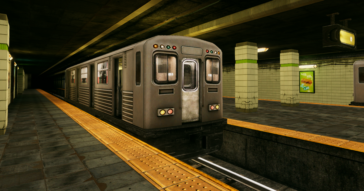 Subway Metro Station | 3D Urban | Unity Asset Store