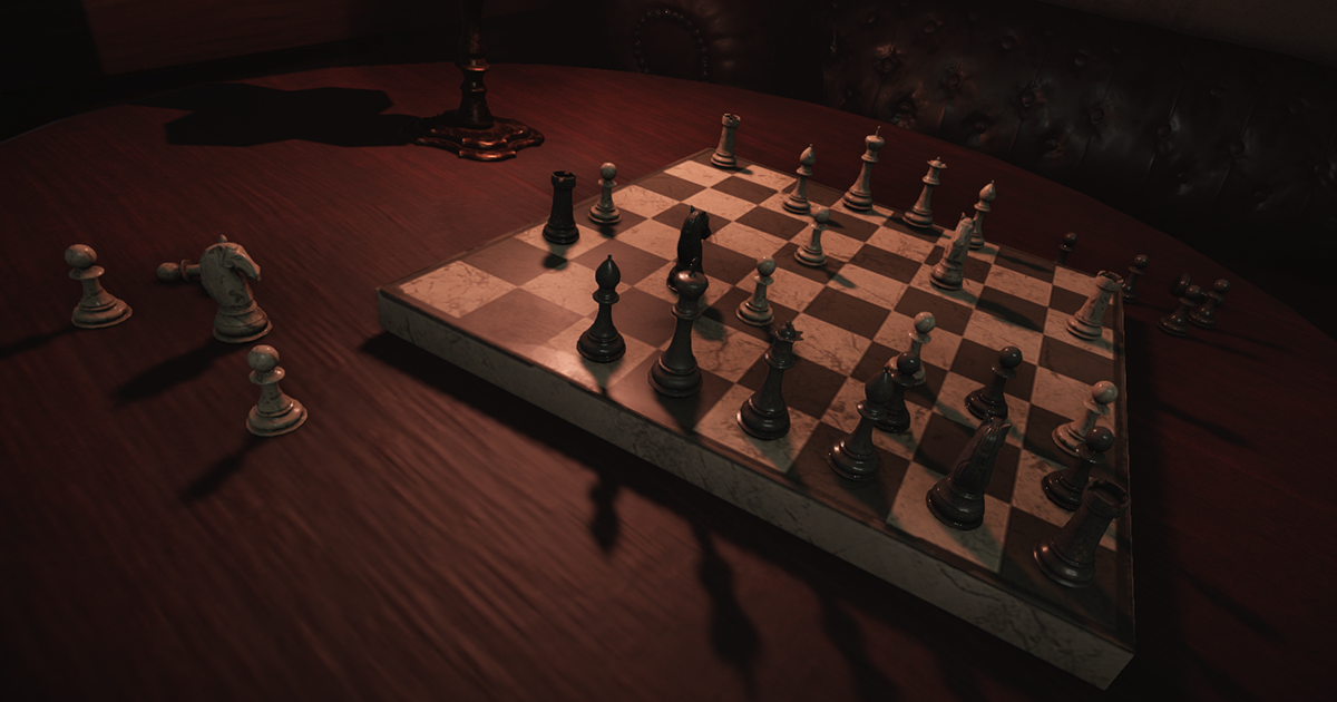 Old Chess set | 3D Props | Unity Asset Store