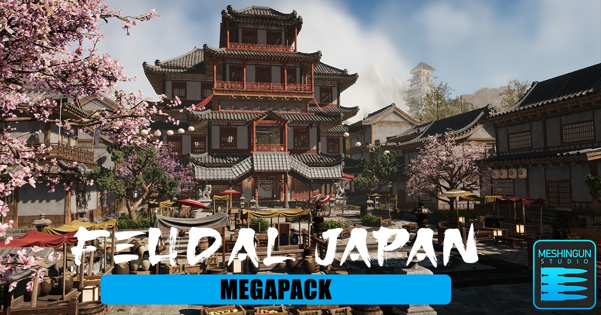Feudal Japan Megapack | 3D Environments | Unity Asset Store