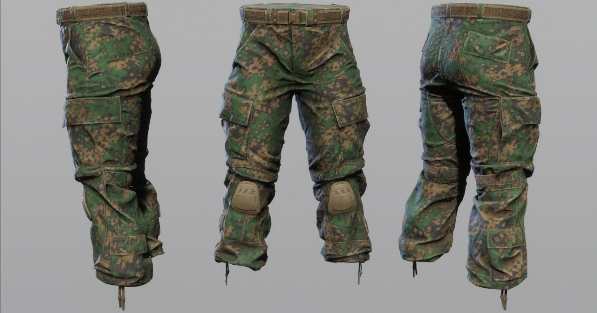 Tactical Pant | 3D Clothing | Unity Asset Store