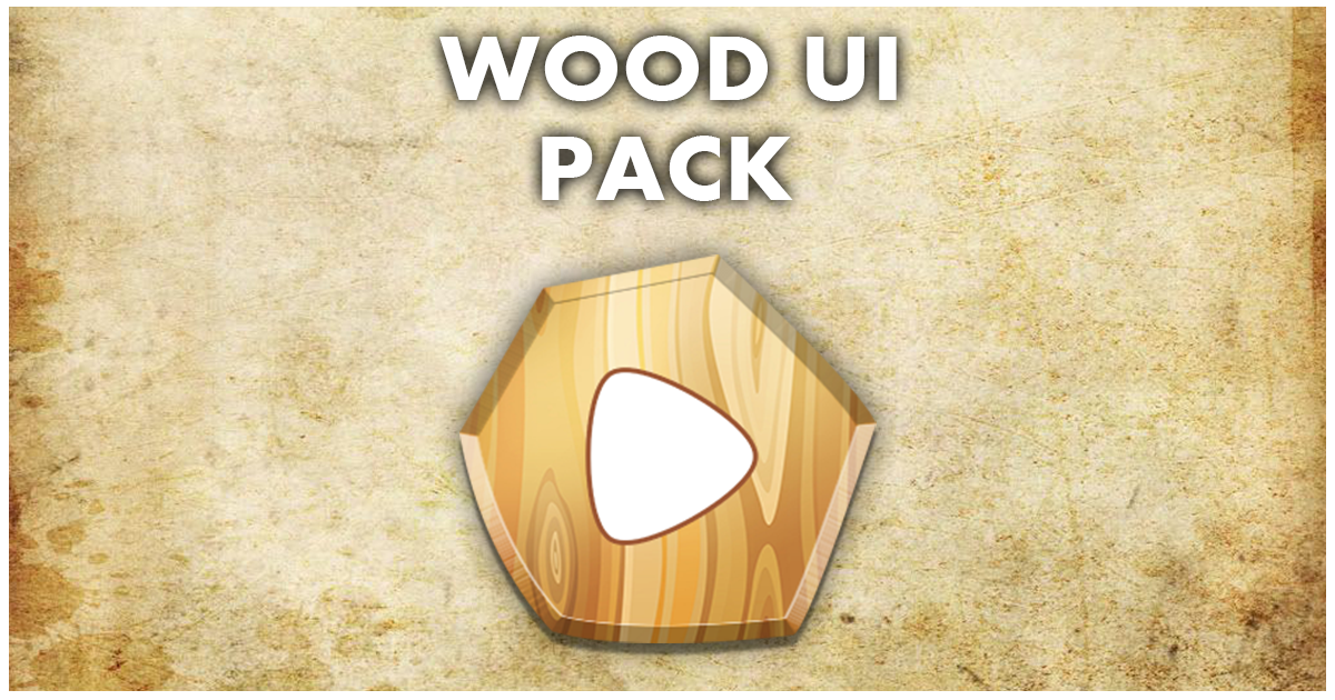 Wooden UI Icon pack | 2D Icons | Unity Asset Store