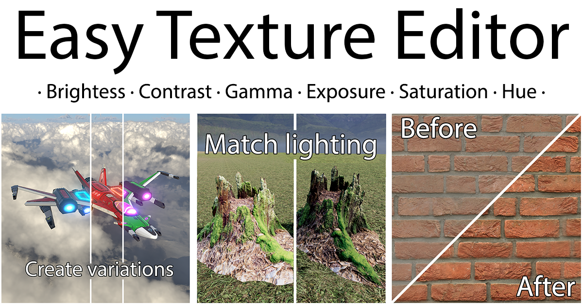 Easy Texture Editor - Lite | 2D Textures & Materials | Unity Asset Store