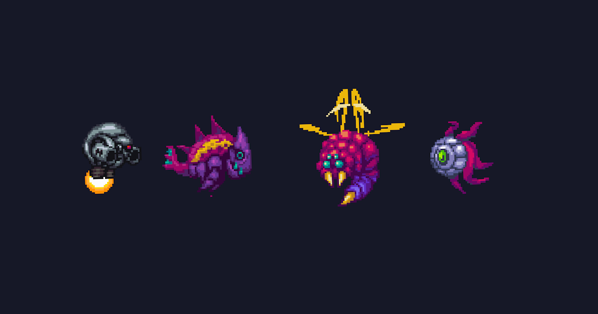 Warped Enemies Pack 1 | 2D Characters | Unity Asset Store