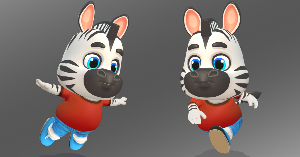 Zebra Animated | Characters | Unity Asset Store