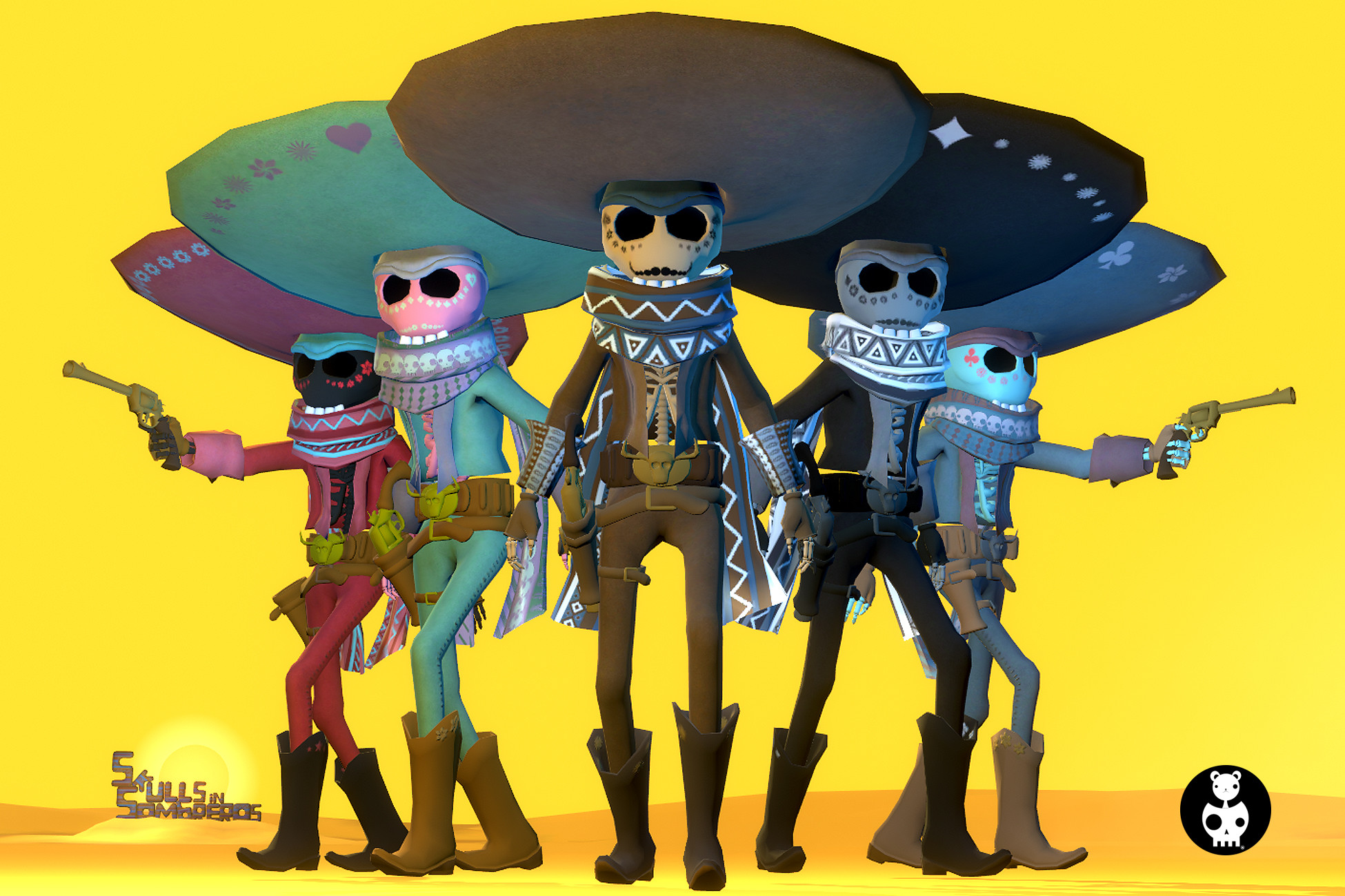 Skulls In Sombreros 2 | Characters | Unity Asset Store
