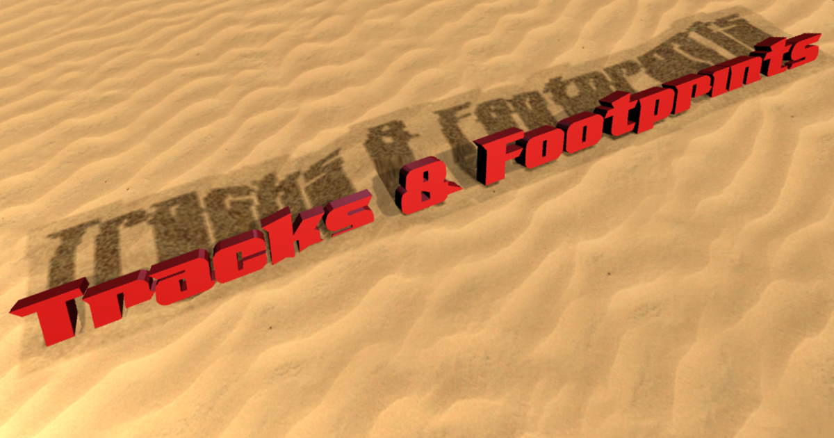 Tracks and Footprints | VFX Shaders | Unity Asset Store