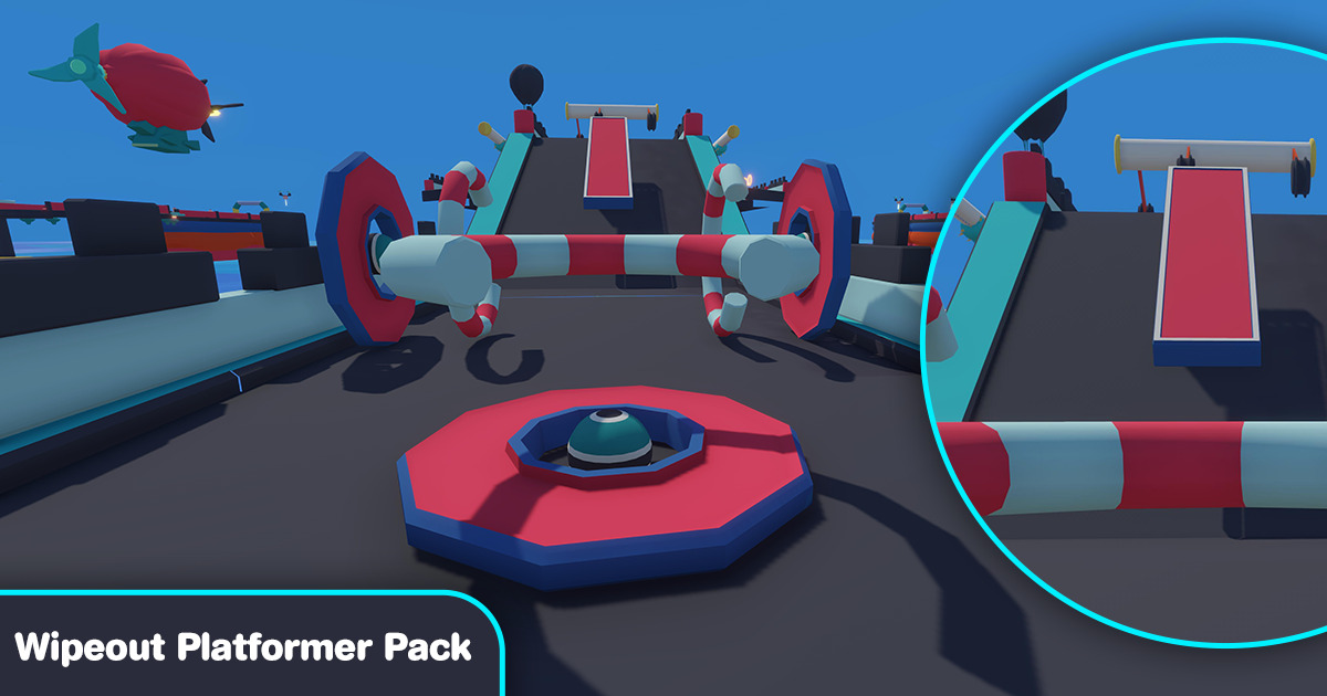 Wipeout Platformer Pack | 3D Environments | Unity Asset Store