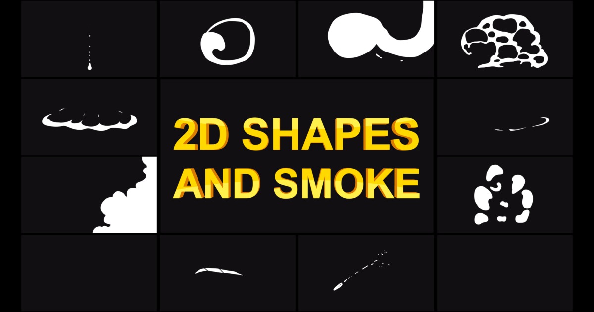 2D Shapes And Smoke | VFX | Unity Asset Store