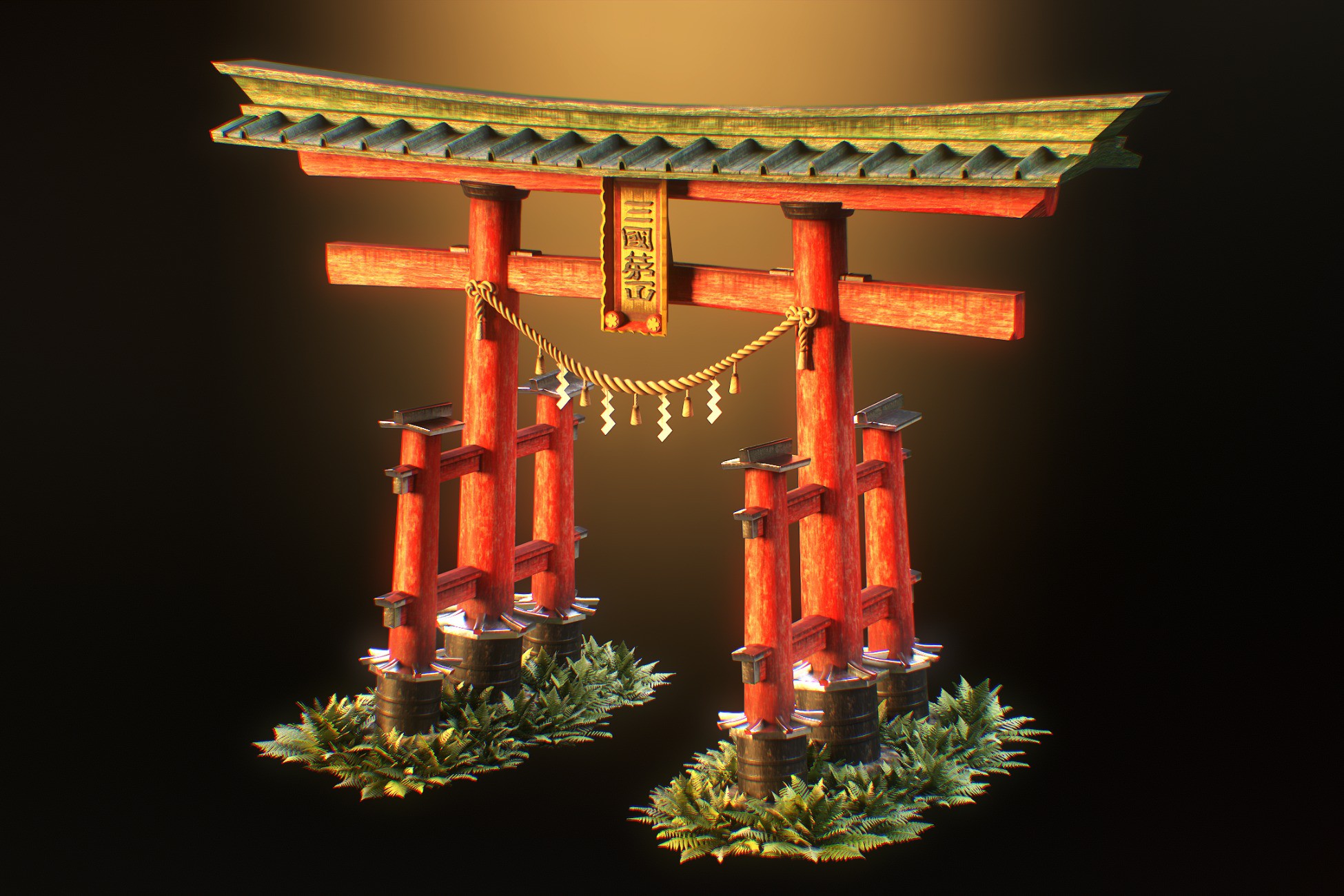 «Japanese Gates» v2.0 by mkaplunow | 3D Historic | Unity Asset Store