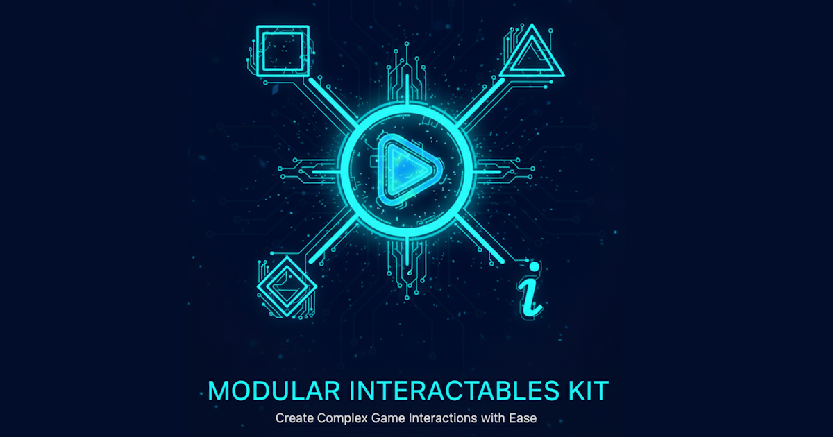 Modular Interactables Kit | Level Design | Unity Asset Store
