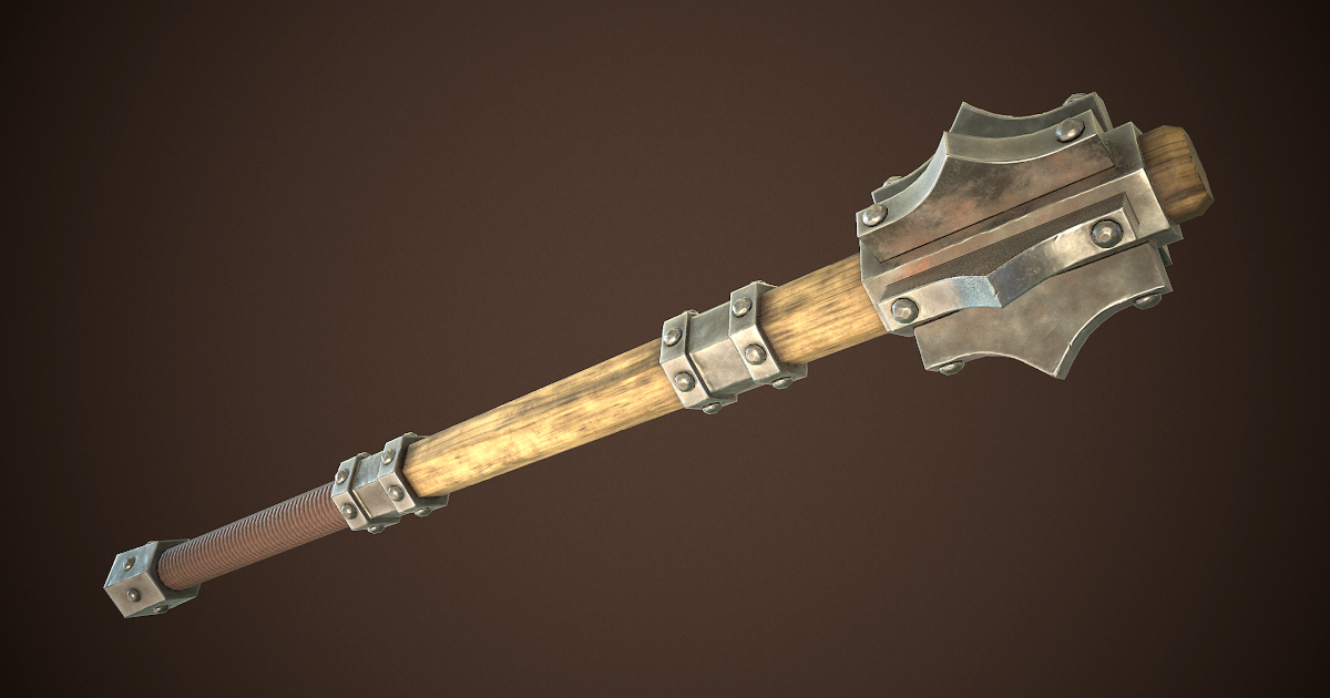 Mace 15 | 3D Weapons | Unity Asset Store