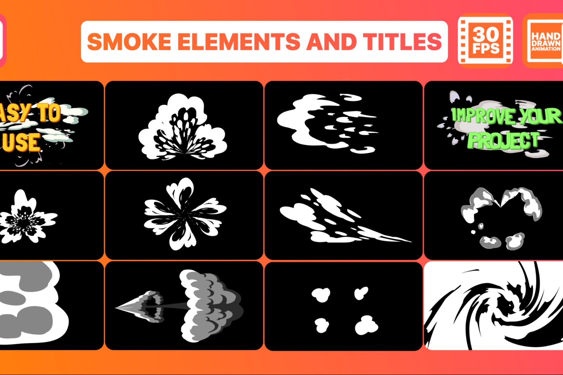 Smoke Pack (04.02) | 2D Textures & Materials | Unity Asset Store
